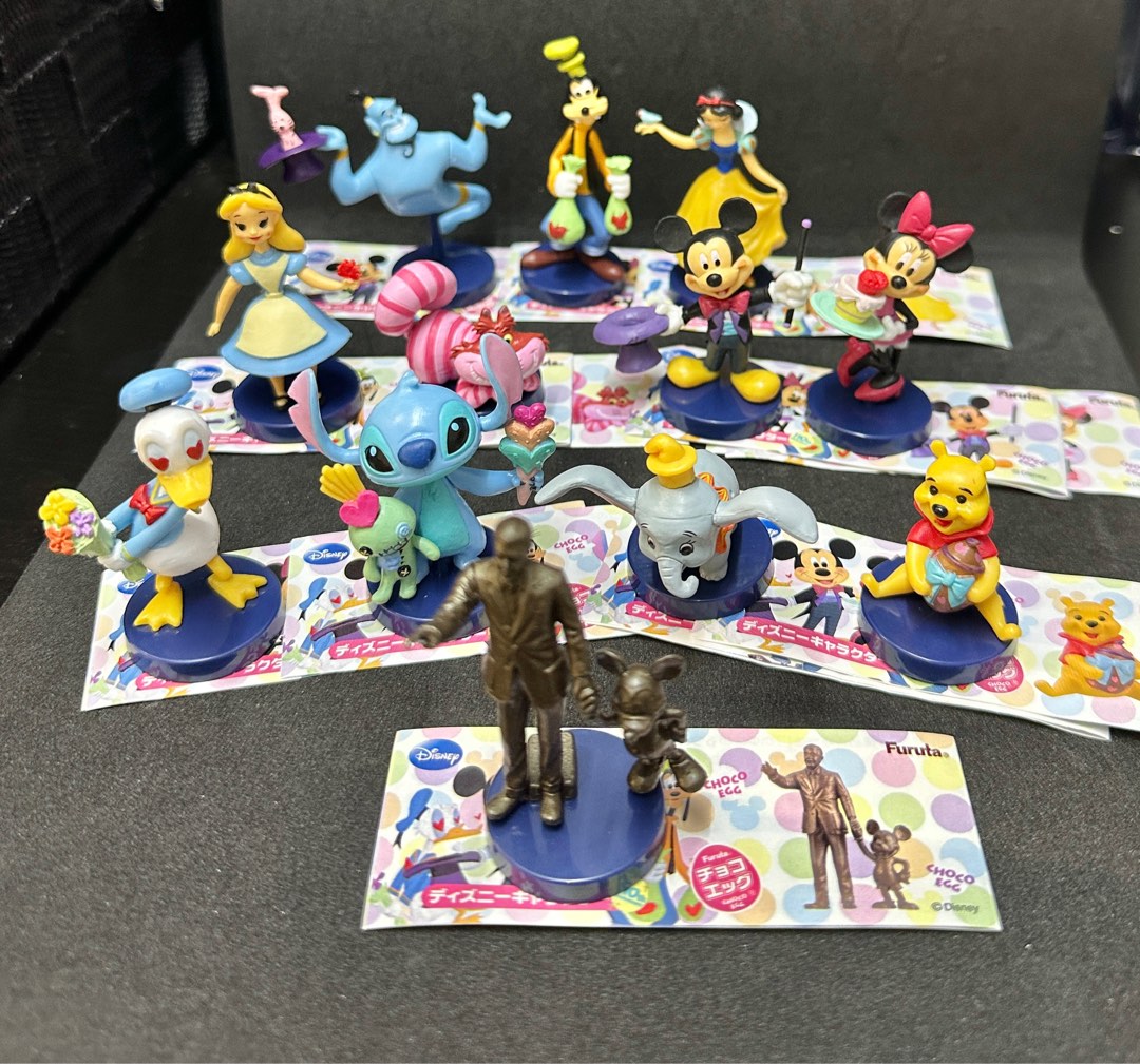 Furuta Choco egg Disney 110th mini figure, 興趣及遊戲, 玩具 & 遊戲類 - Carousell