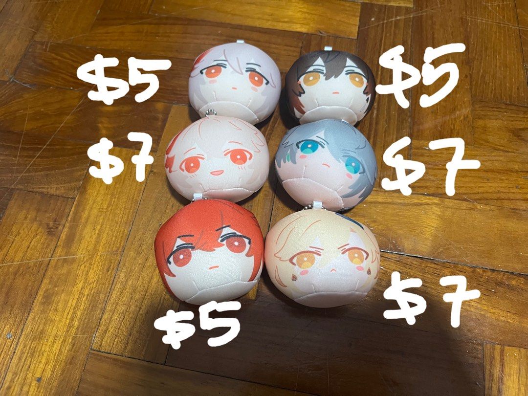 Genshin impact omanjuu acrylic stand yoimiya Diluc yanfei, Hobbies ...