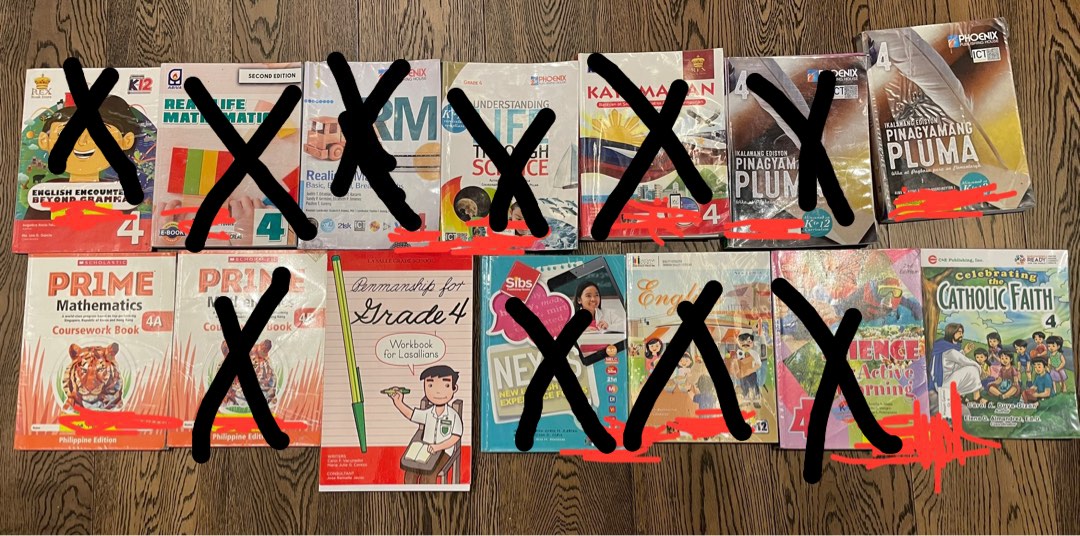 Grade 4 books (lightly used), Hobbies & Toys, Books & Magazines ...