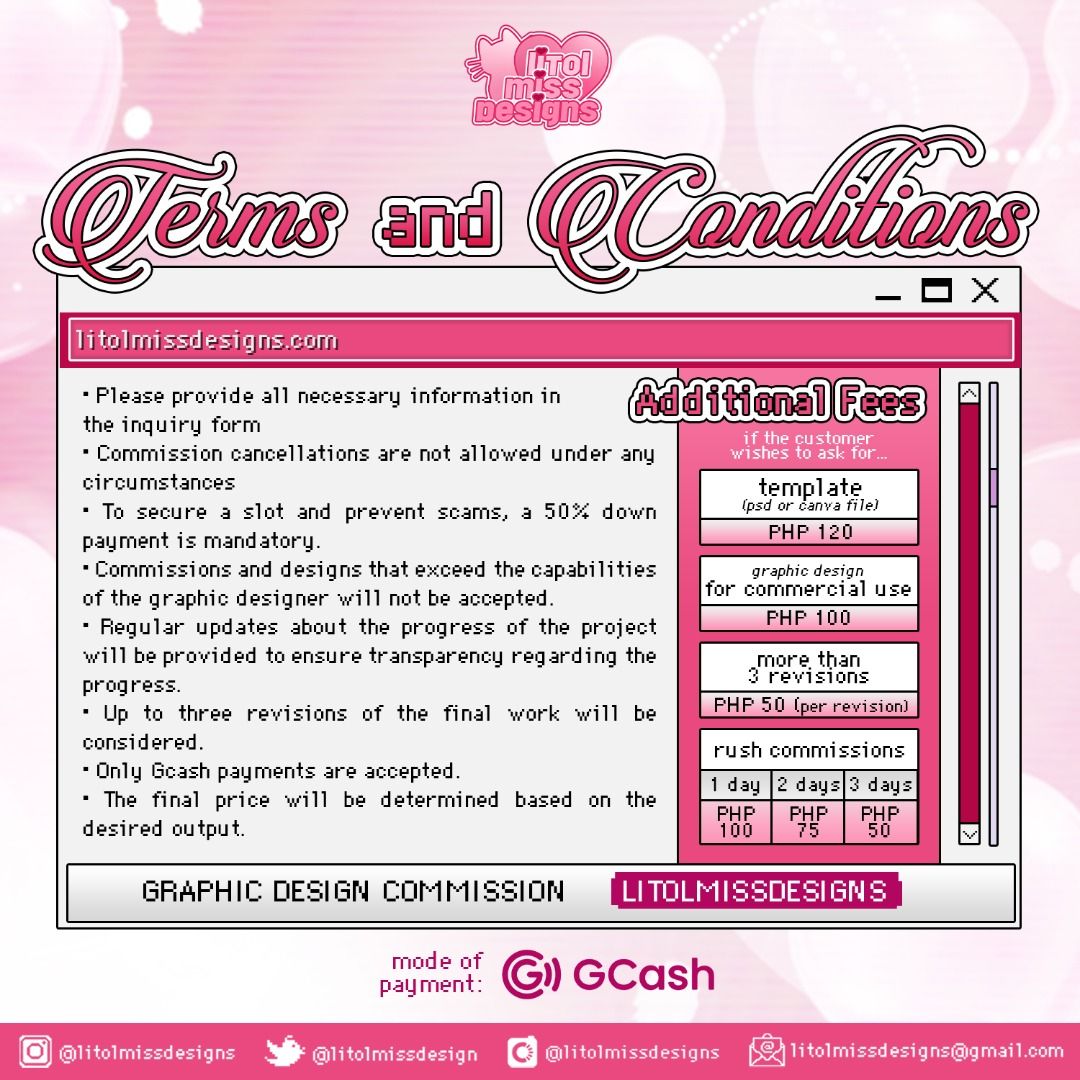 Graphic Design Commission on Carousell