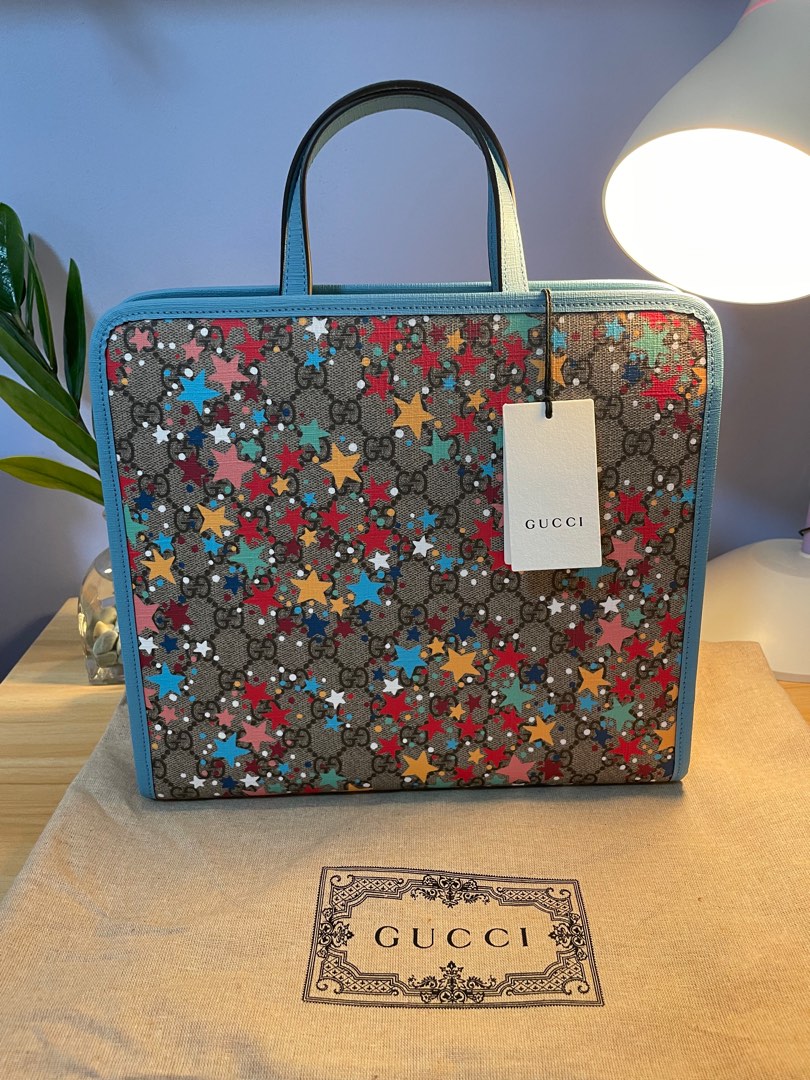 Gucci Supreme Monogram Star, Luxury, Bags & Wallets on Carousell