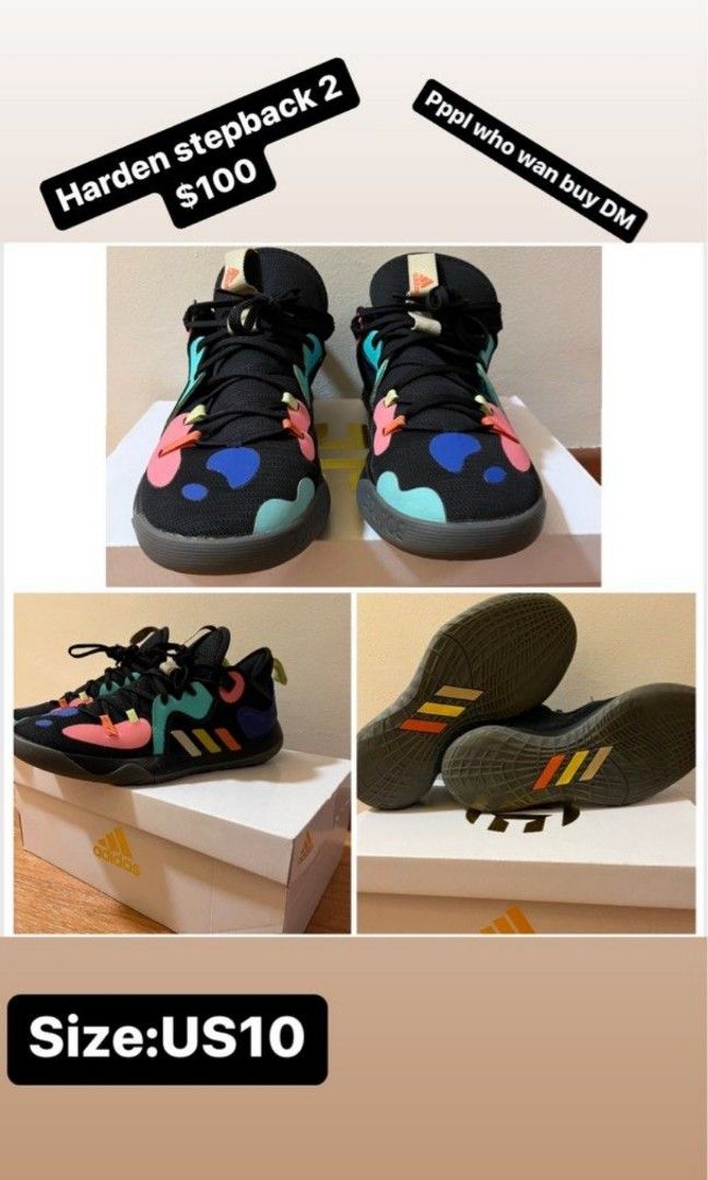 HARDEN STEP BACK 2, Men's Fashion, Footwear, Sneakers on Carousell