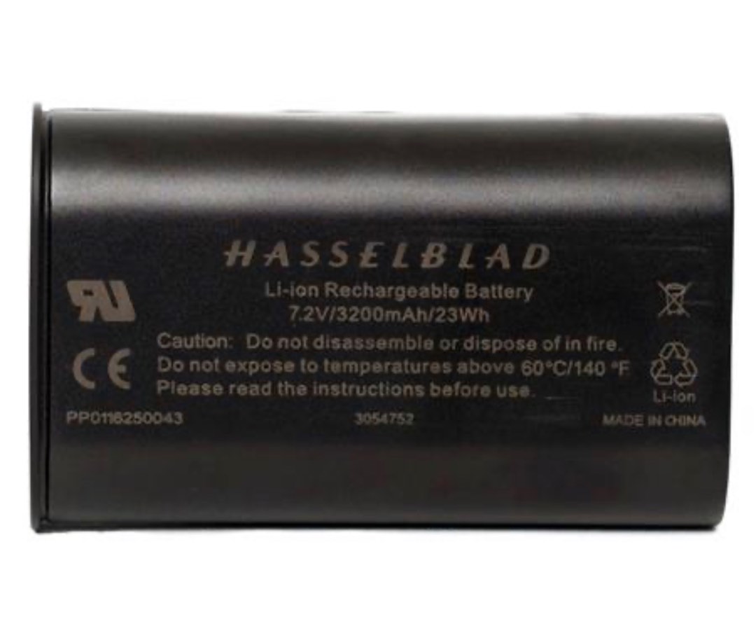 Hasselblad High capacity Rechrgeble Battery X Series, Photography ...