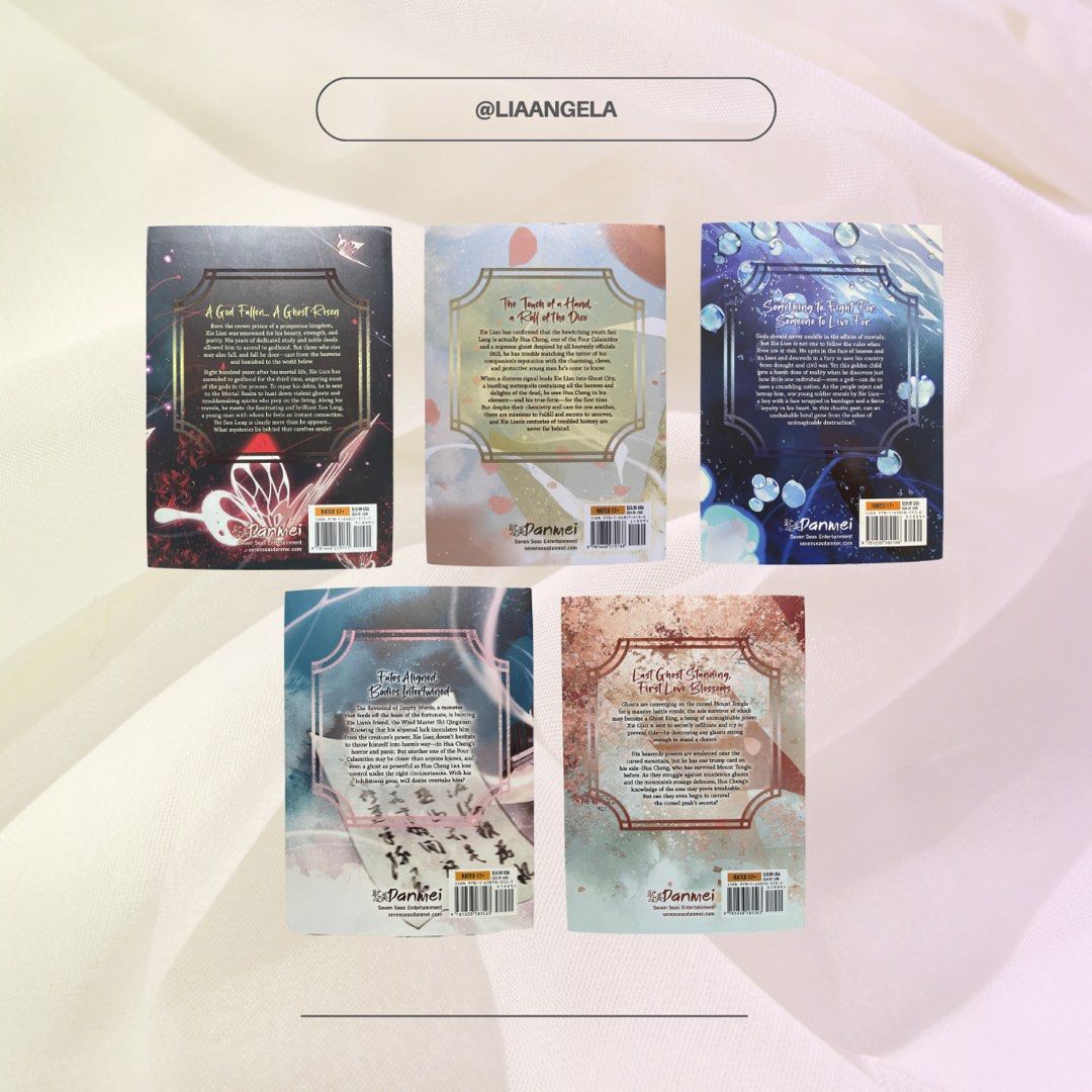 [BUNDLE] HEAVEN OFFICIAL'S BLESSING | TIAN GUAN CI FU | TGCF | VOLUMES ...