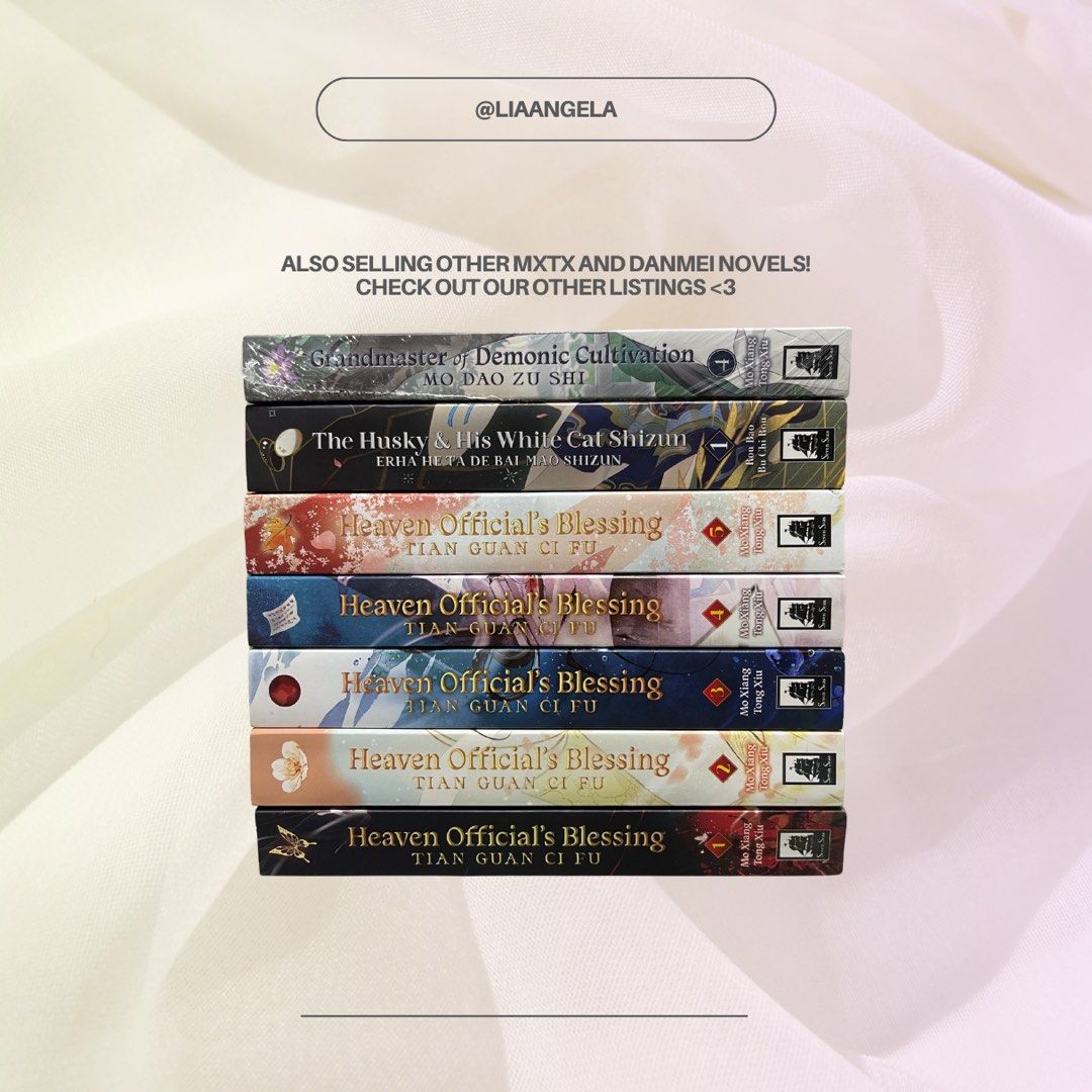 [BUNDLE] HEAVEN OFFICIAL'S BLESSING | TIAN GUAN CI FU | TGCF | VOLUMES ...