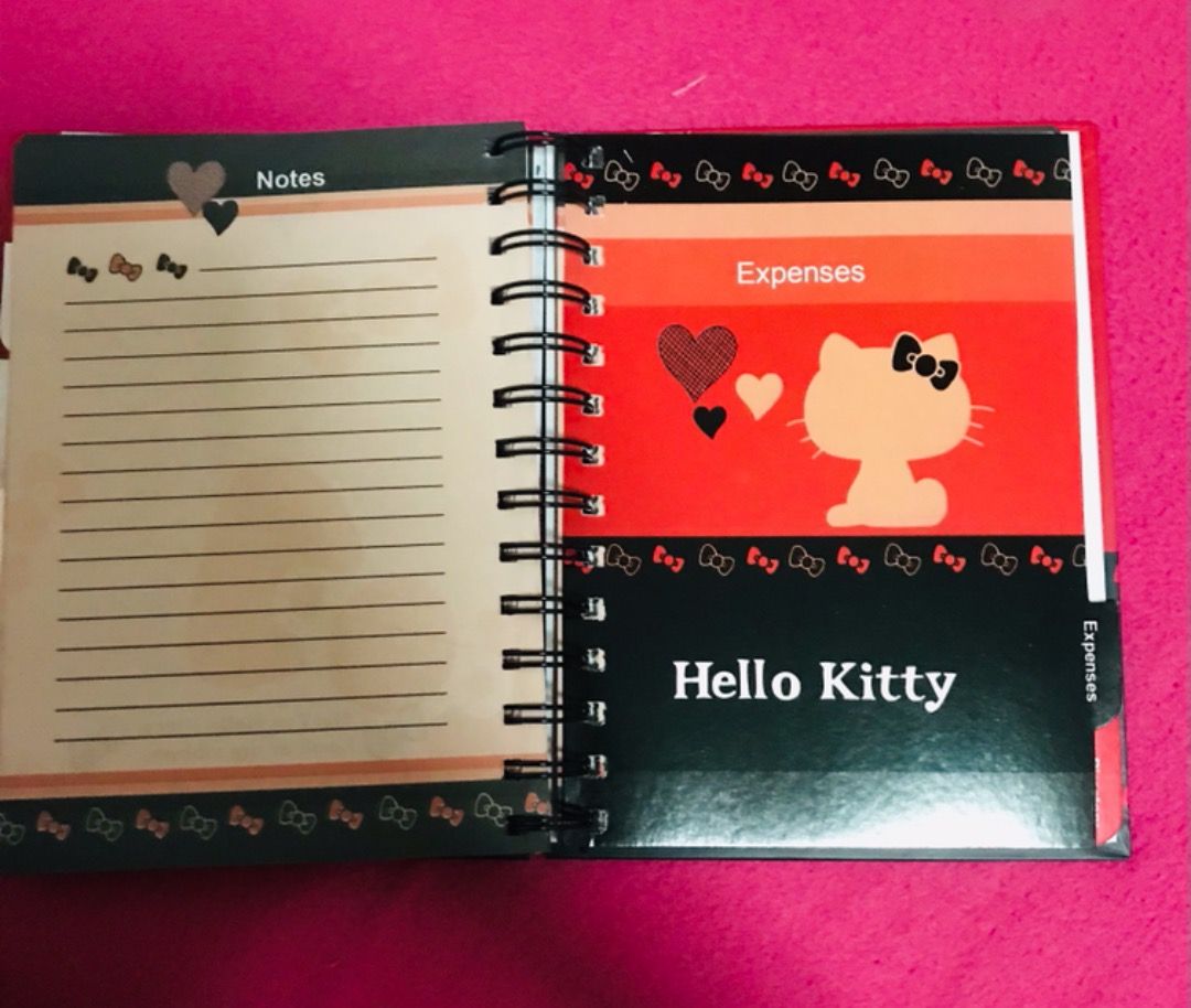 Hello Kitty Planner, Hobbies & Toys, Stationary & Craft, Stationery ...