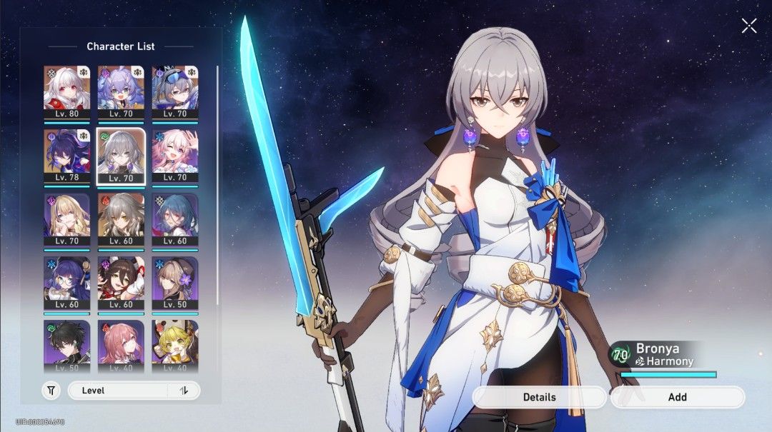 Honkai Starrail Account E1 Clara, Seele, Silverwolf, Bronya, Bailu, E3 ...