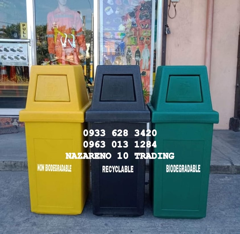 Hooded Trash Bin segregation Trash Bin on Carousell