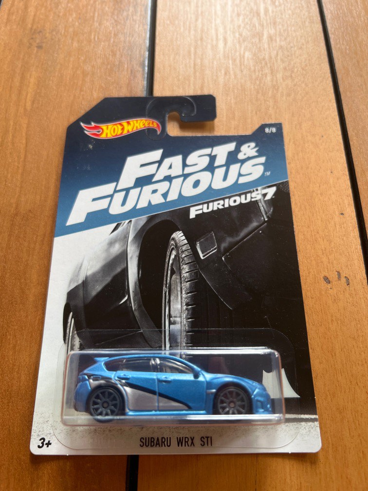 Hotwheels Fast & Furious (Furious 7) Subaru WRX STI, Hobbies & Toys ...