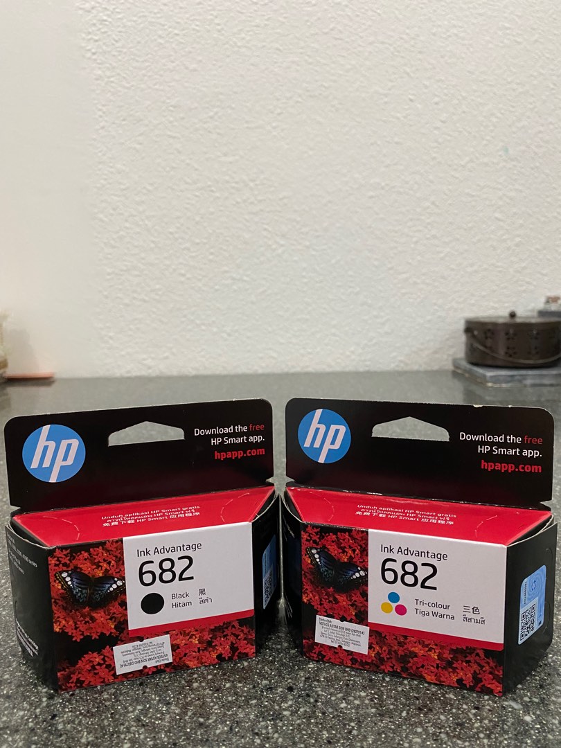 Hp 682 Black/Colour ink cartridge, Computers & Tech, Printers, Scanners ...