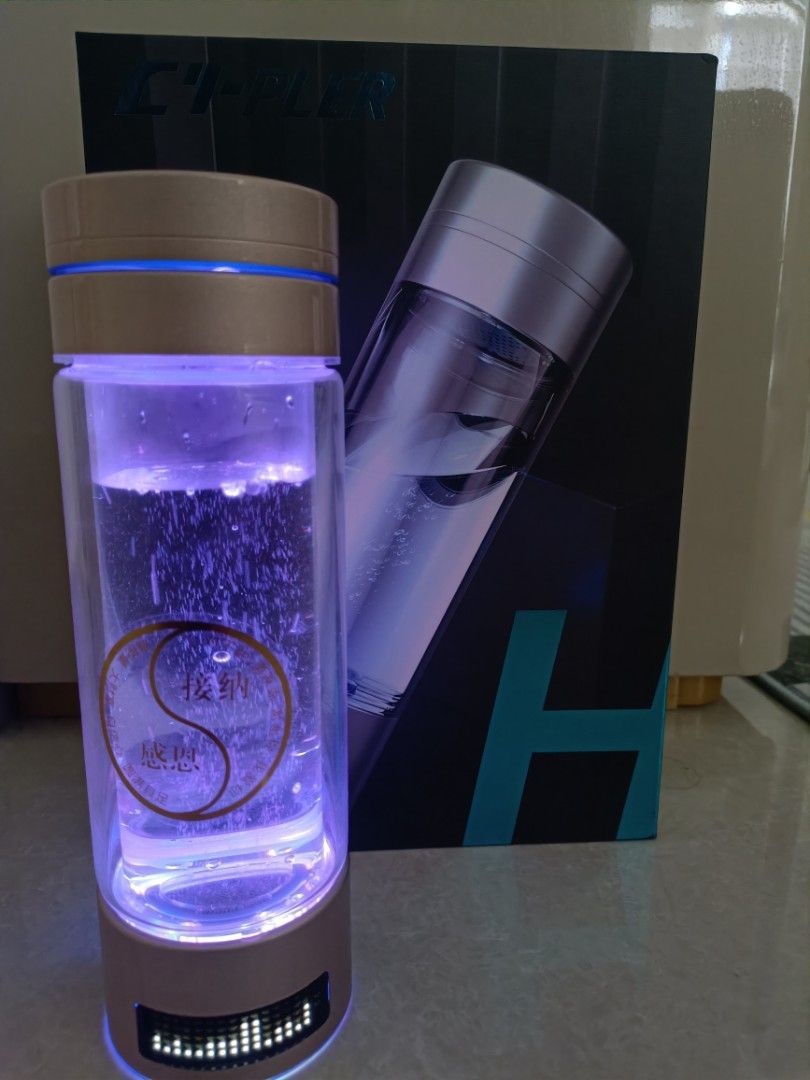 Upto 9000 ppb Hydrogen Generator Water Bottle, Health & Nutrition ...