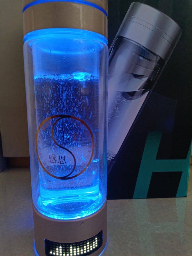 Upto 9000 ppb Hydrogen Generator Water Bottle, Health & Nutrition ...