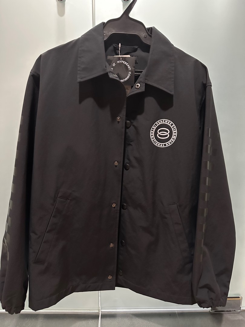 Hypebeast x Uniqlo Community Center jacket, Men's Fashion, Coats ...