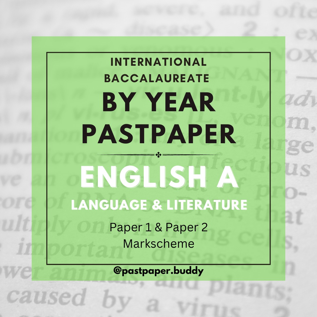 IB By Year English Pastpaper, 興趣及遊戲, 書本 & 文具, 教科書 - Carousell