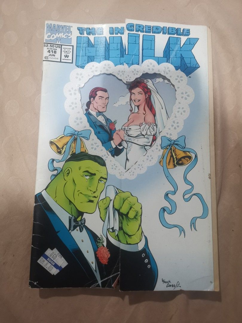 Incredible Hulk #418 The Wedding of Rick Jones ** 1st Appearance Of ...