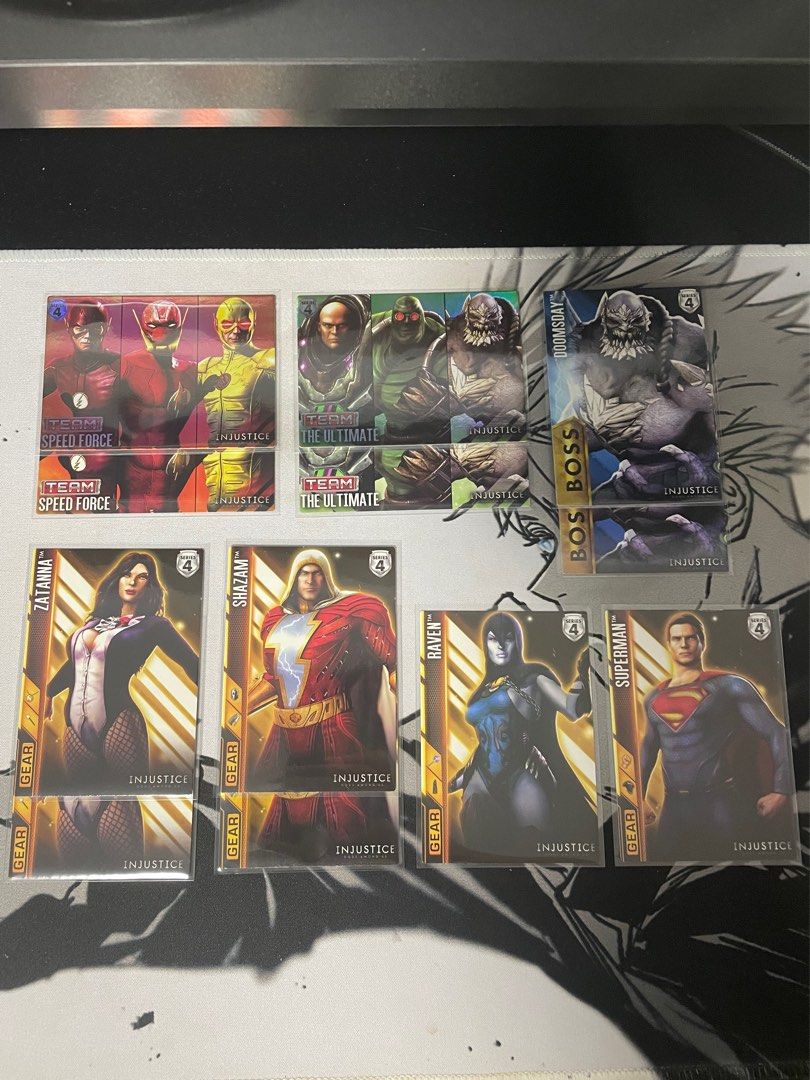 Injustice Arcade Cards (Series 4), Hobbies & Toys, Toys & Games on ...