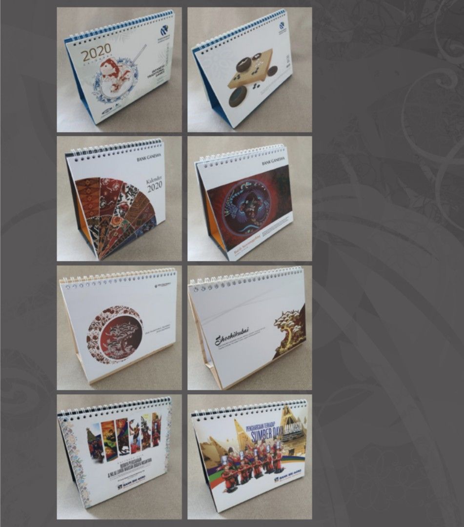 Jasa desain kalender kantor / corporate, Desain & Kerajinan Tangan ...