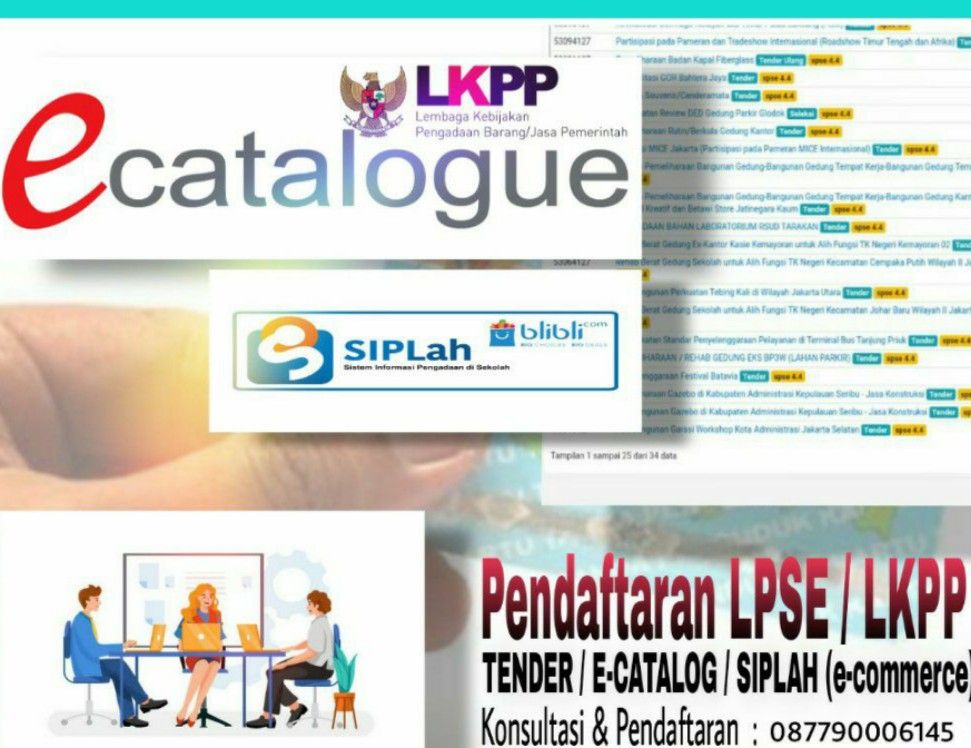 Jasa Upload LPSE / LKPP ( SiKAP/E-cataloge/Tender ), Jasa, Lainnya di Carousell