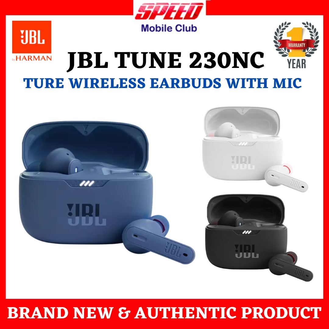 JBL Tune 230NC TWS Active Noise Cancellation Earbuds with Mic | 1 Year ...