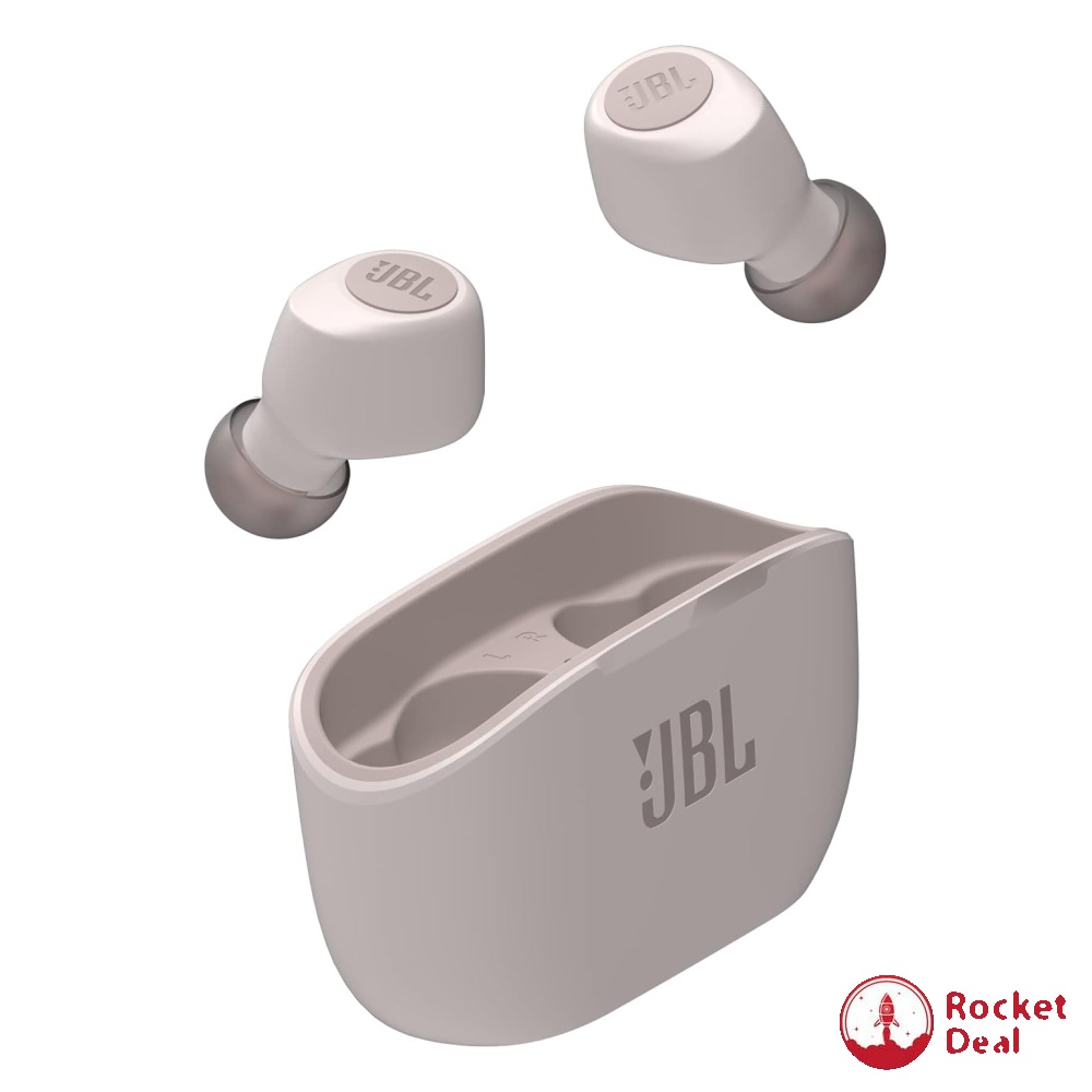 JBL WAVE100 TWS Fully Wireless Earbuds Bluetooth USB Type C Ivory ...