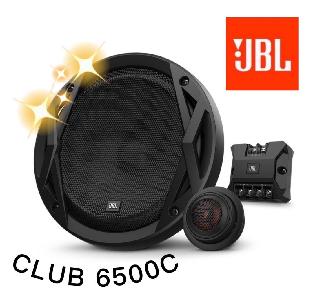 🔥原廠🔥【JBL】CLUB 6500C 哈曼 車用喇叭 6.5吋 兩音路 180W 車用 分音喇叭 2音路 分離式喇叭 JBL喇叭, 汽機車零配件在旋轉拍賣