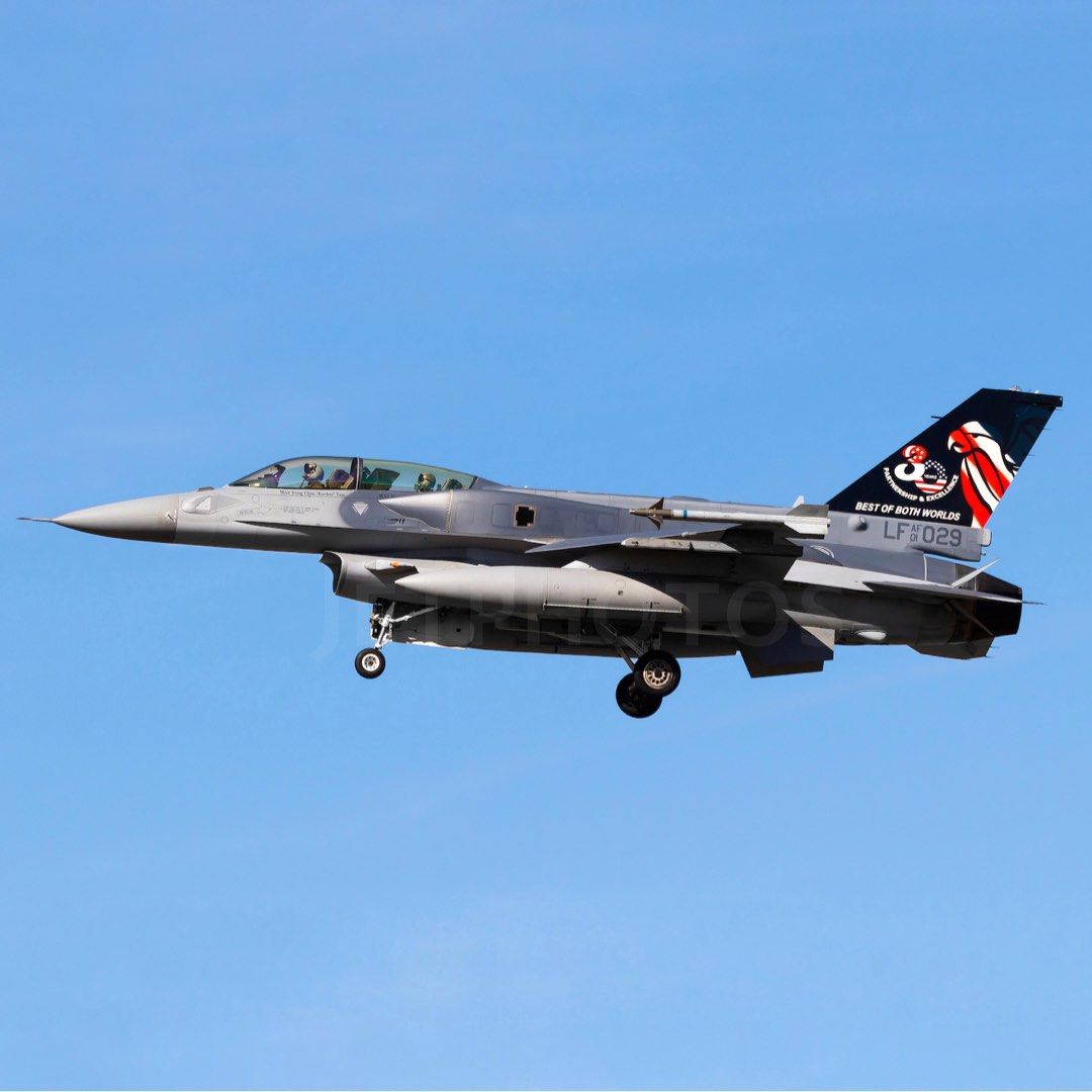 (JC WINGS) Republic of Singapore Air Force RSAF Lockheed Martin F-16D ...