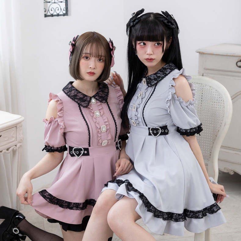 jiraikei 地雷系 量产系 jirai kei harajuku, Women's Fashion, Dresses & Sets, Dresses on Carousell