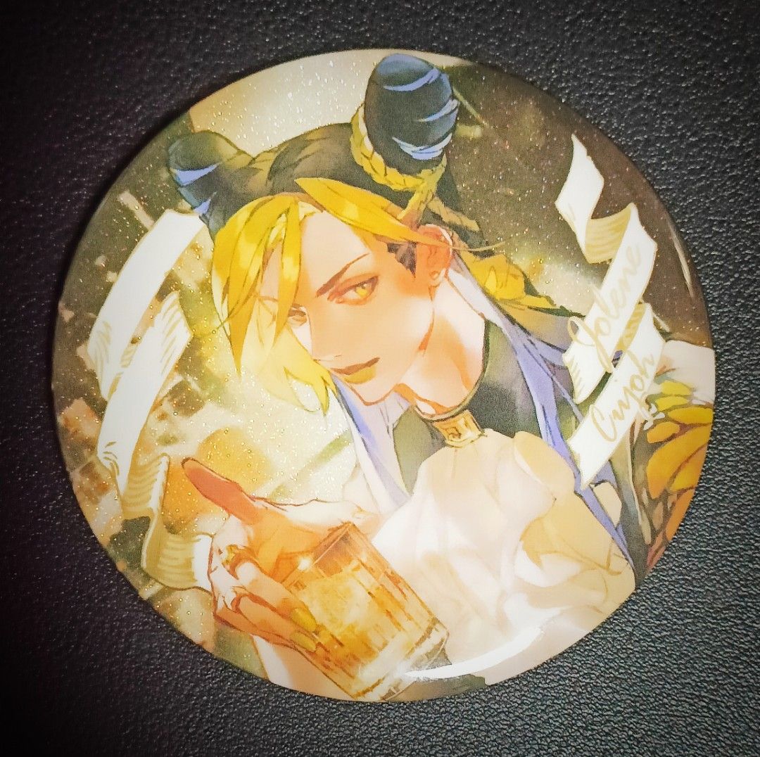 JOJO's Bizarre Adventure Jolyne Cujoh badge& print, Hobbies & Toys ...