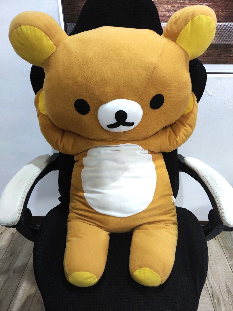 Jumbo Rilakkuma plushie 36", Hobbies & Toys, Toys & Games on Carousell