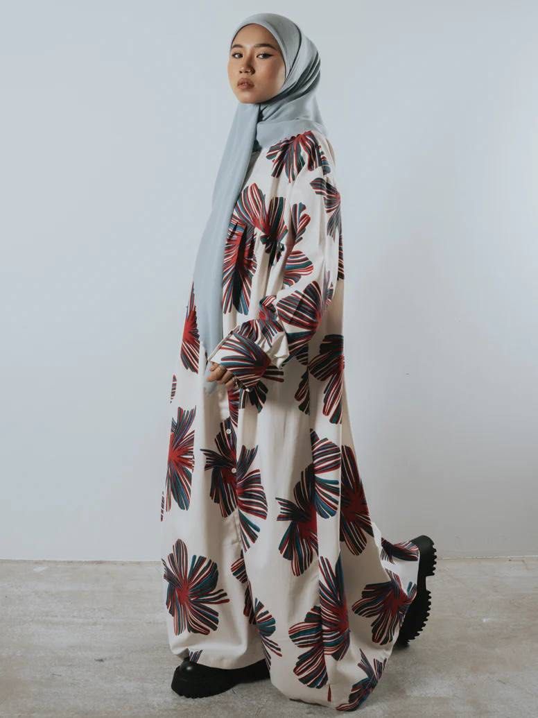 Kaifiyyah Miu Miu Kipas, Women's Fashion, Muslimah Fashion, Dresses on ...