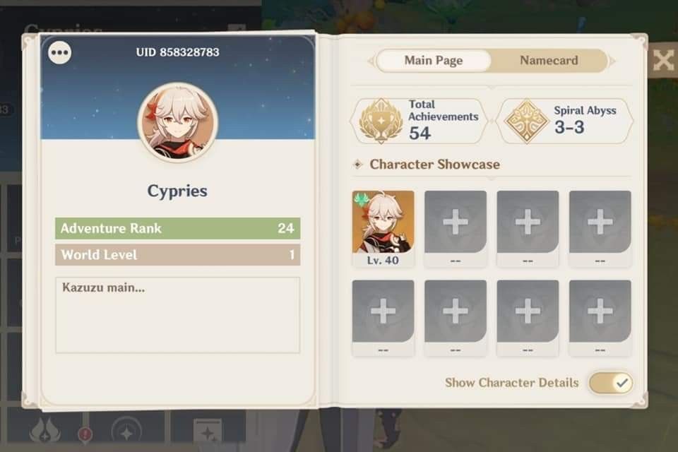 Kazuha w/Signature Weapon on Carousell