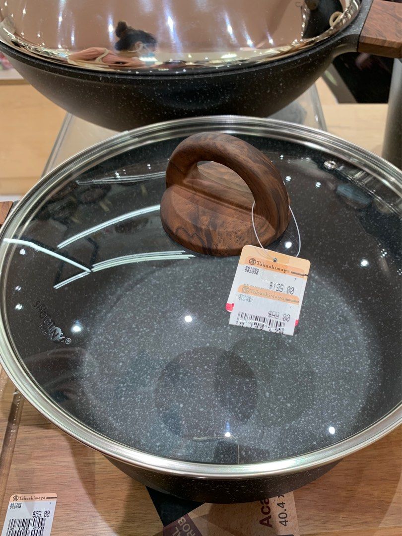 La Gourmet Shogun Japan nonstick granite cooking pot, Furniture & Home ...