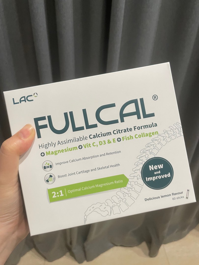 LAC FULLCAL, Health & Nutrition, Health Supplements, Vitamins ...