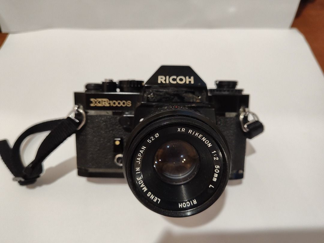 Late 1970s RICOH SLR camera (FAULTY), Photography, Cameras on Carousell