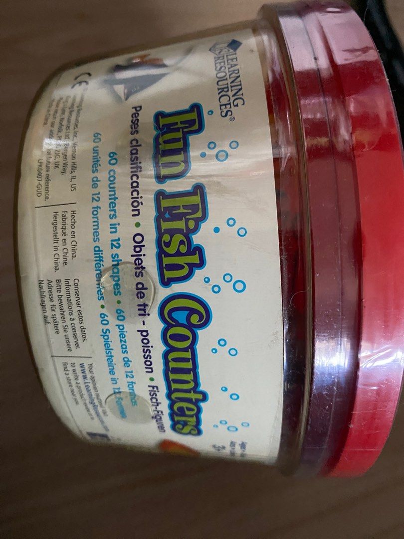 Educational Toy Learning Resources Fun Fish Counters, Hobbies & Toys ...