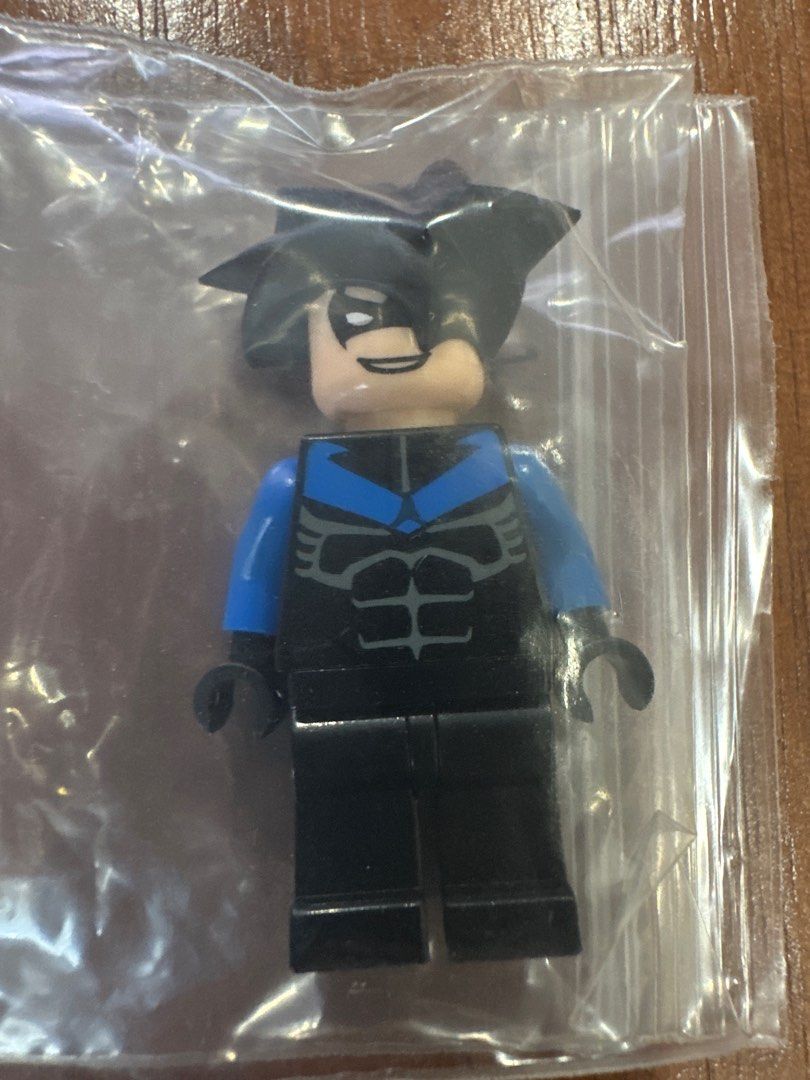 Lego DC Nightwing minifigure from 2006, Hobbies & Toys, Toys & Games on ...