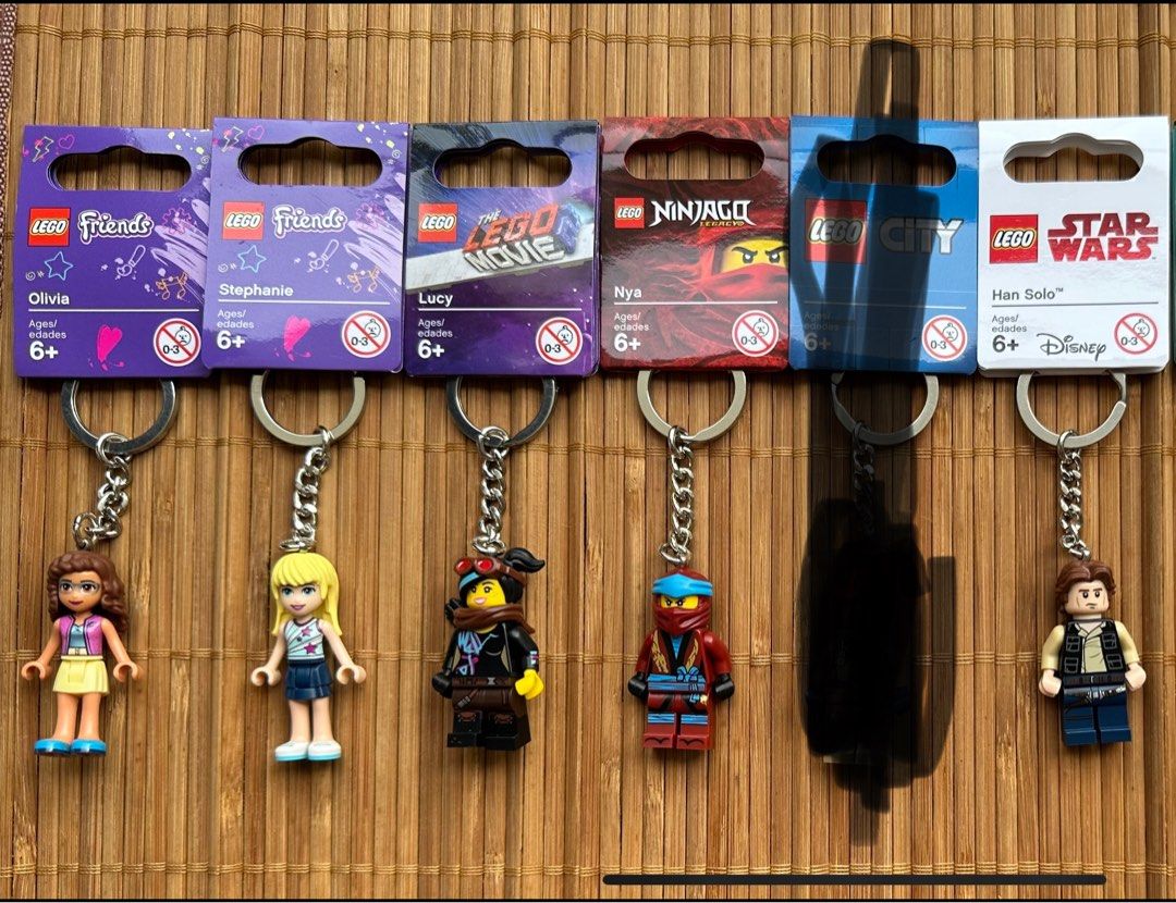Lego key ring, Hobbies & Toys, Toys & Games on Carousell