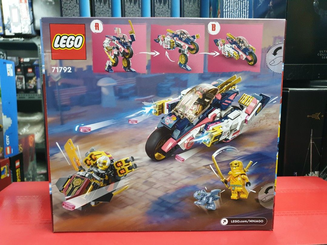 Lego Ninjago Soras Transforming Mech Bike Racer 71792 On Carousell