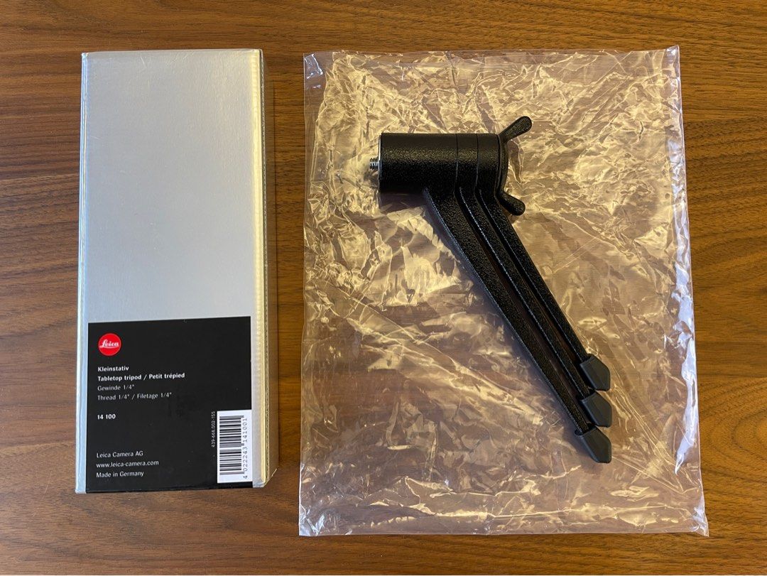 Leica Ball Socket Head & Tabletop Tripod Set 14100&14110, 攝影器材, 攝影配件, 腳 ...