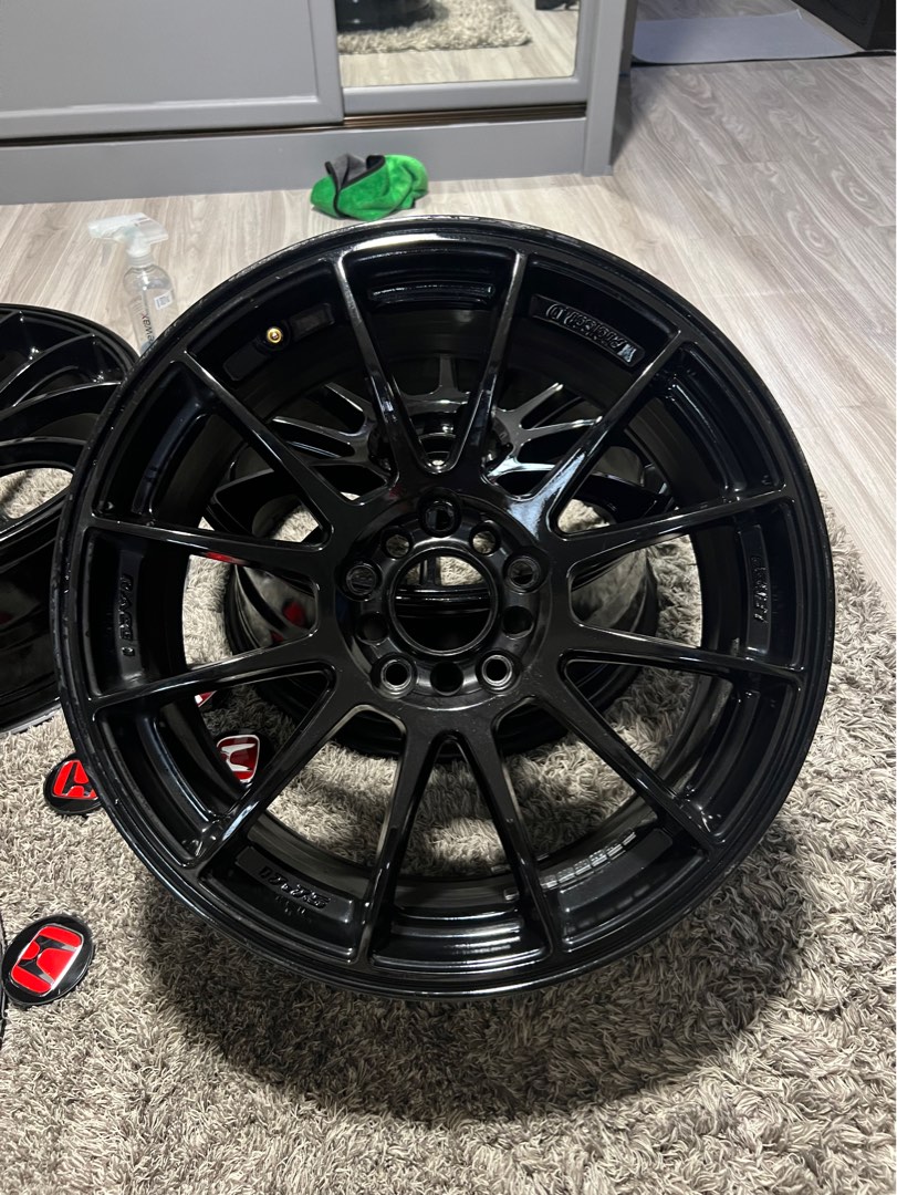 Lenso Project D 17 inch sports rims, Car Accessories, Tyres & Rims on Carousell
