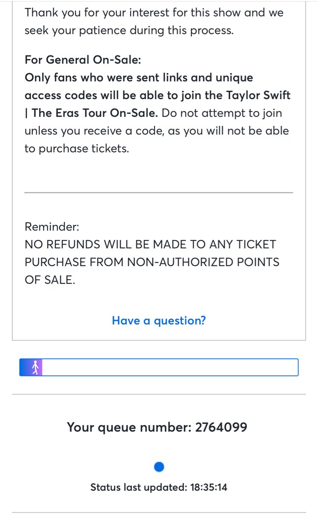 LF Access code for Taylor Swift tickets, Tickets & Vouchers, Event ...