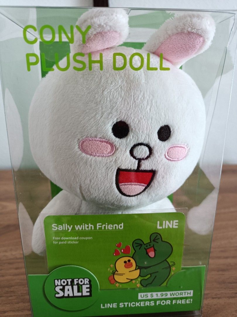 Line Cony plush toy, Hobbies & Toys, Toys & Games on Carousell