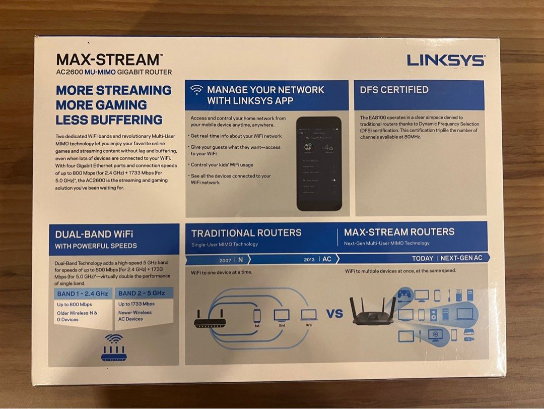Linksys Router Computers And Tech Parts And Accessories Networking On Carousell