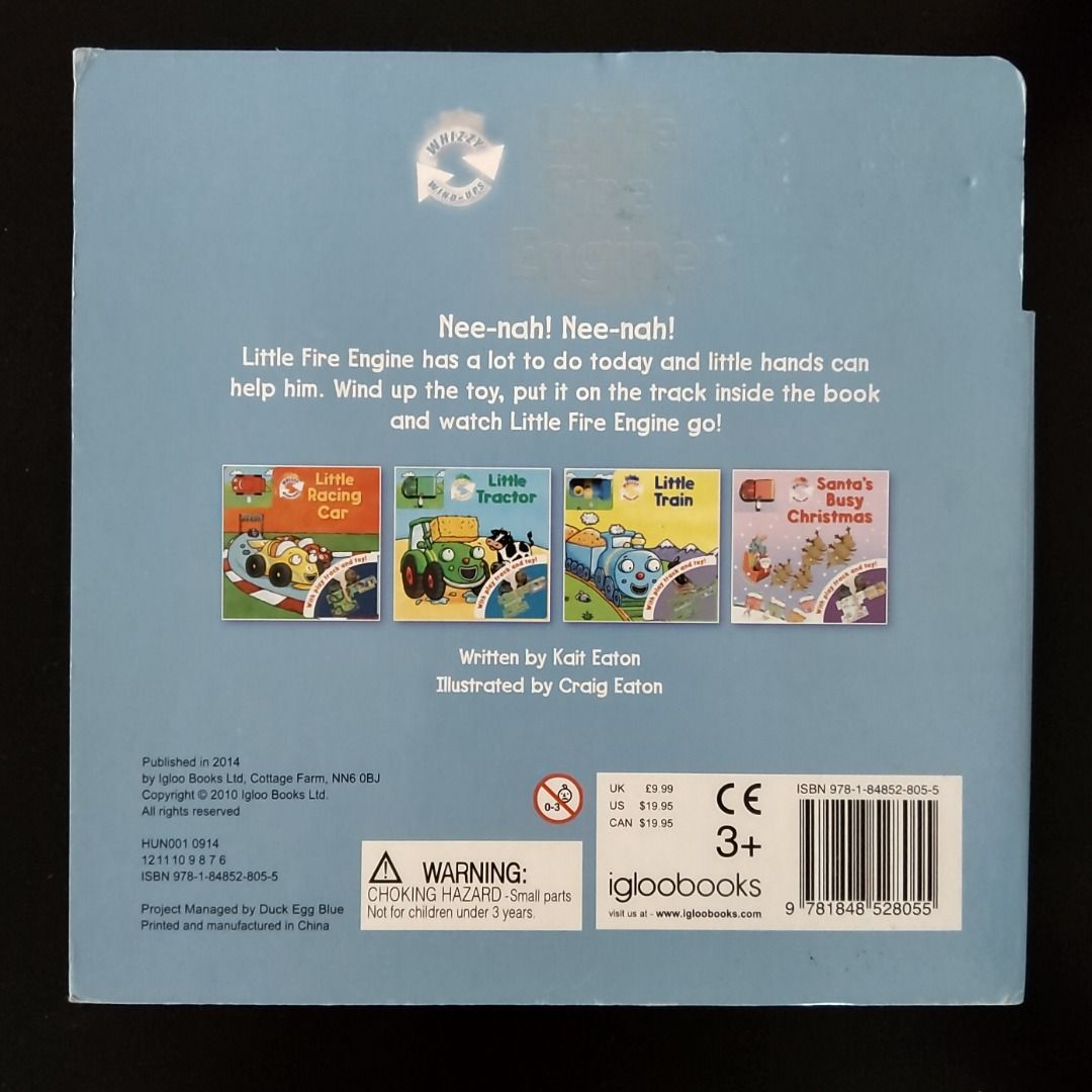 Little Fire Engine (Igloo books) Whizzy Winders, Hobbies & Toys, Books ...