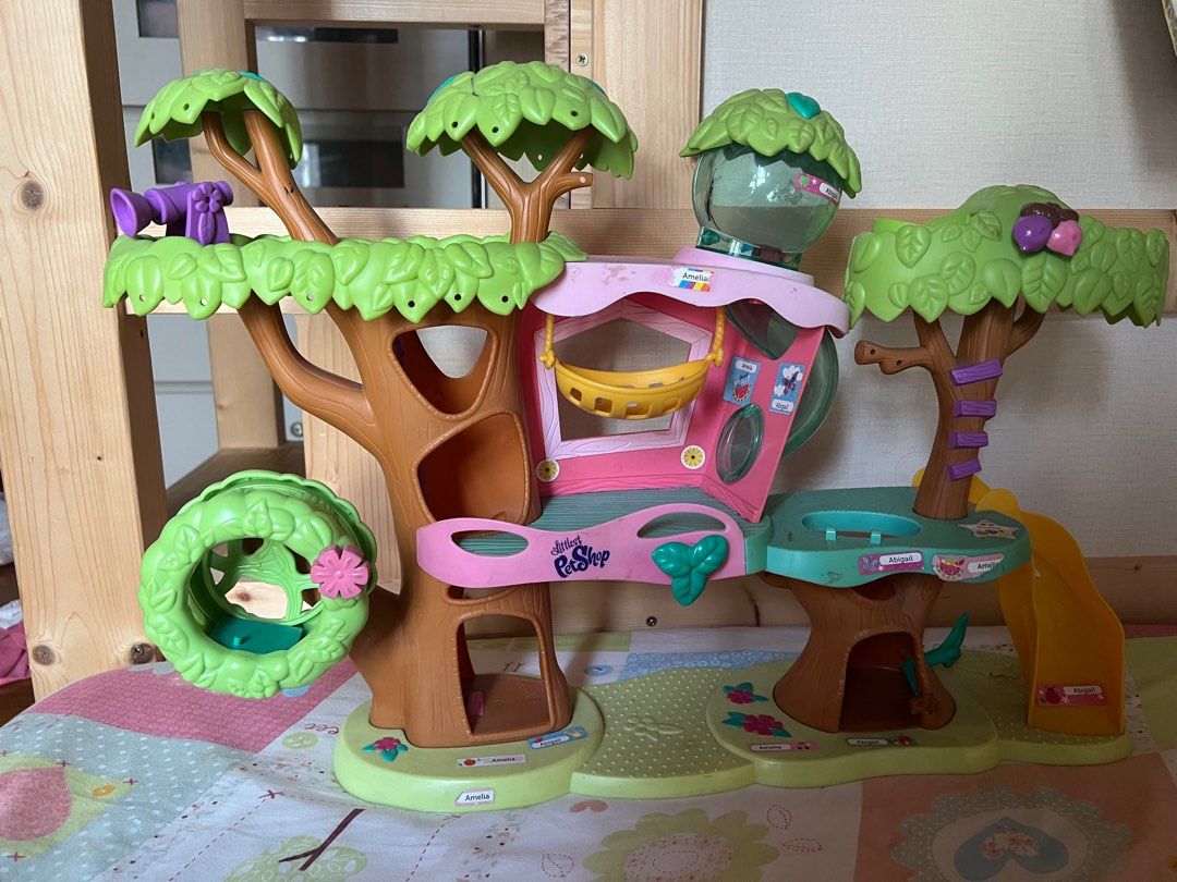 Littlest Pet Shop LPS Tree House Playground, Hobbies & Toys, Toys ...