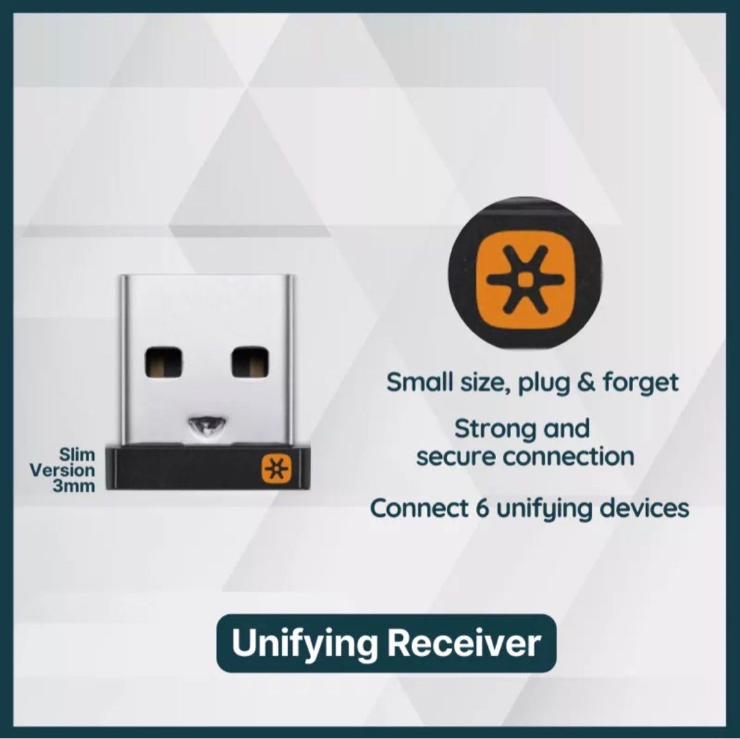 Logitech universal receiver, Computers & Tech, Parts & Accessories ...