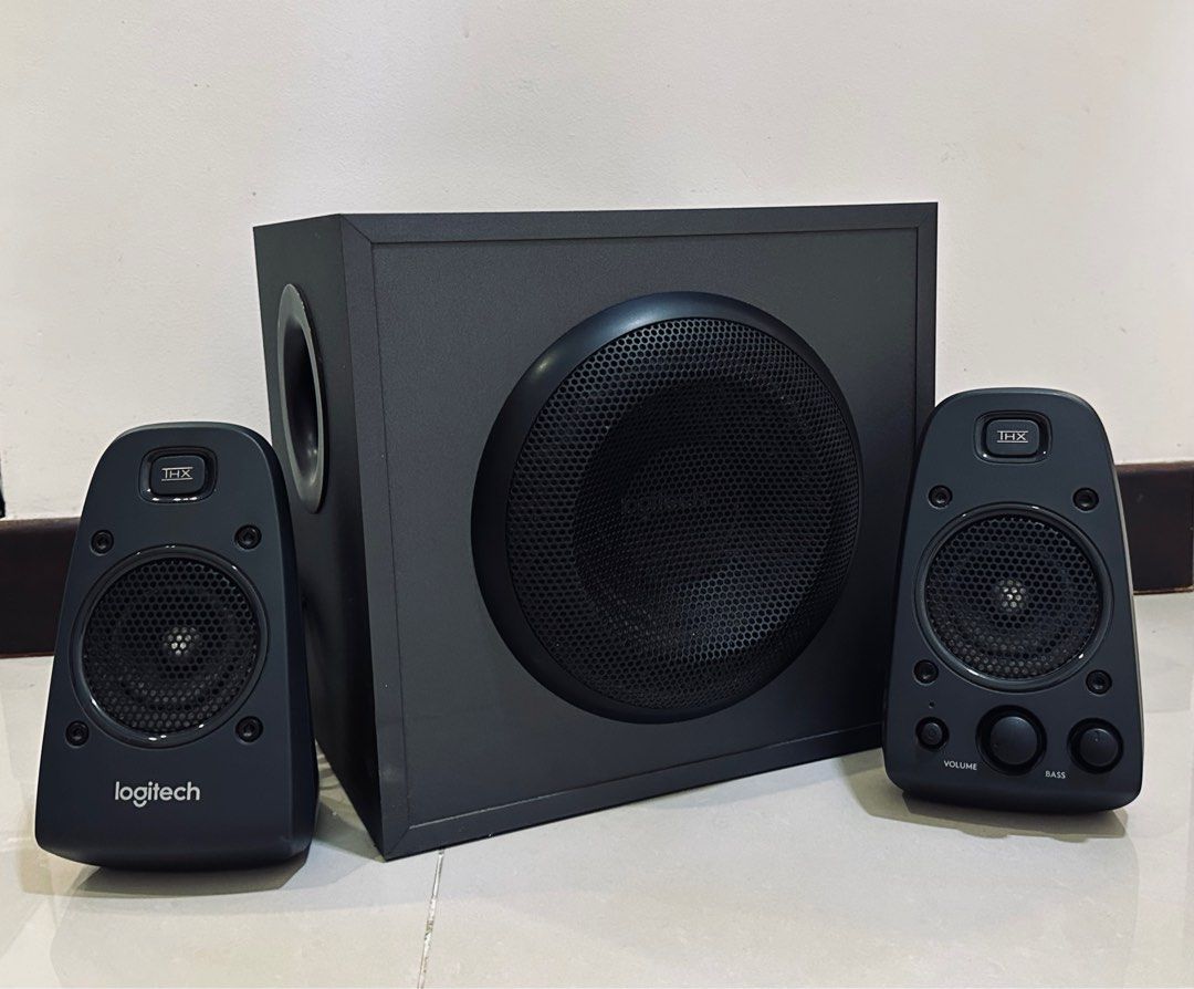 Logitech Z625 Speakers Powerful THX Audio Soundbars Speakers Amplifiers On Carousell