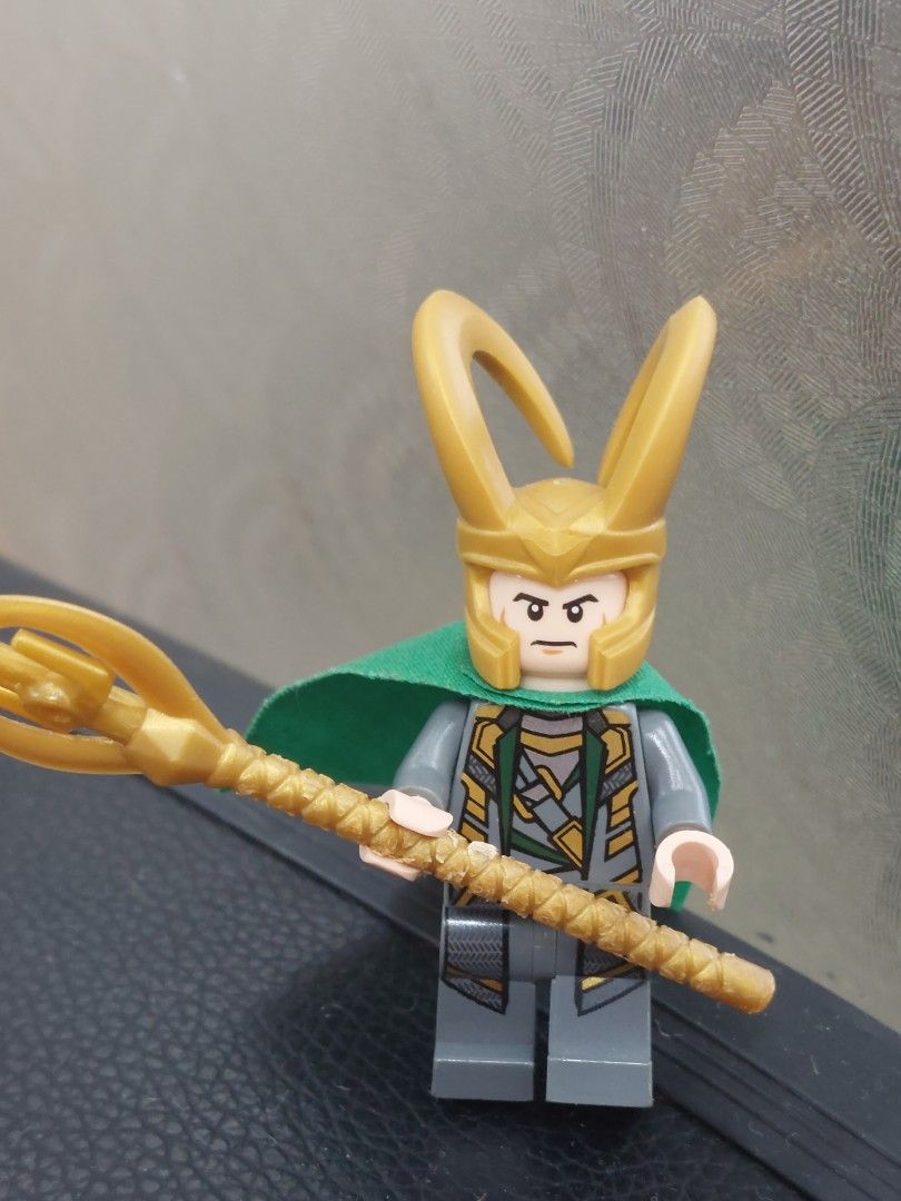 Loki Lego Marvel Super Heroes Mini Figure, Hobbies & Toys, Toys & Games ...