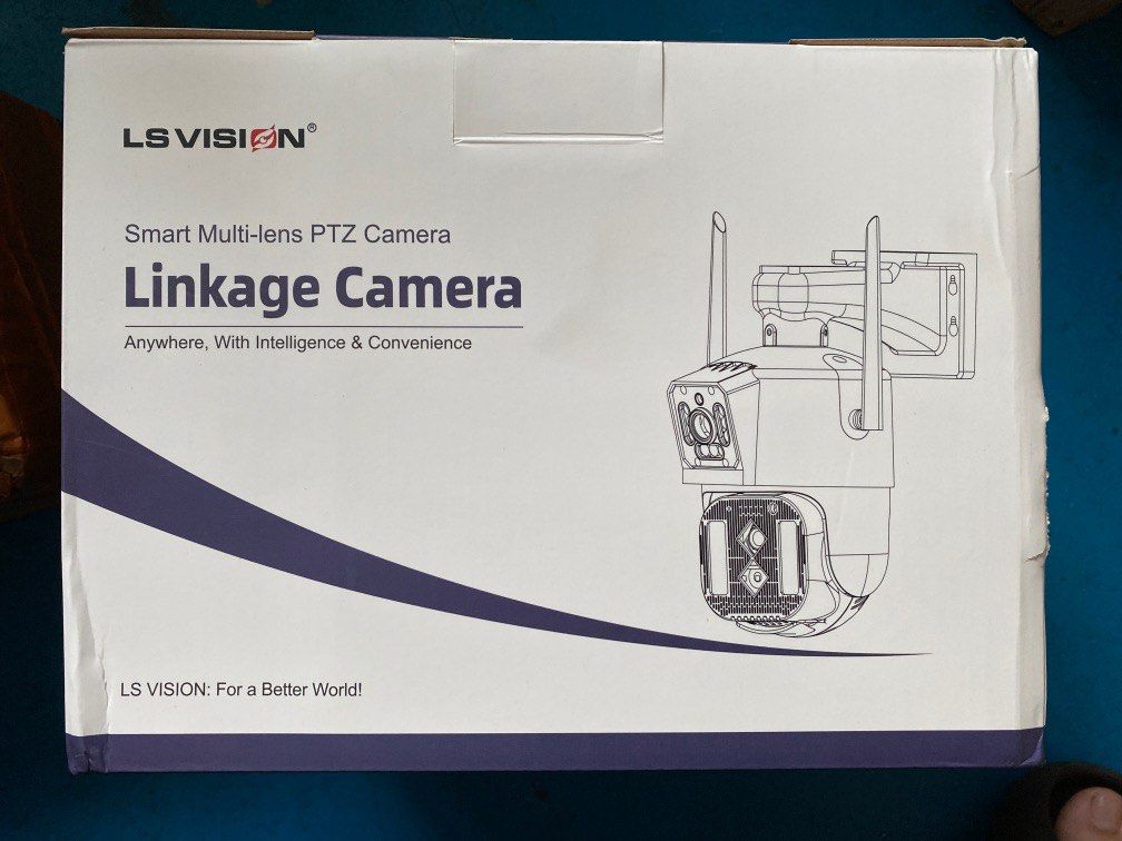 LS VISION 8MP 4K IP Camera WiFi Security CCTV Camera muti Lens Color ...