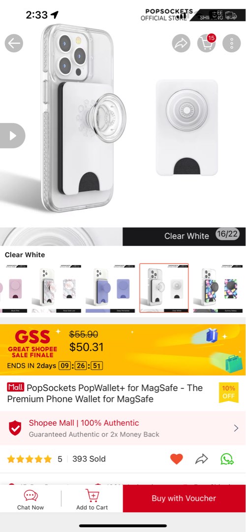 Magsafe Popsocket Cardholder, Mobile Phones & Gadgets, Mobile & Gadget Accessories, Other Mobile ...